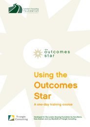 Star Chart and Action Plan - Homeless Outcomes