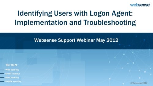 view Slides (PDF) - Websense
