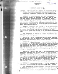 Executive Order No. 178, November 23, 1999 - Official Gazette of ...