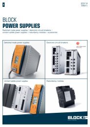 powervision brochure - BLOCK Transformatoren-Elektronik GmbH