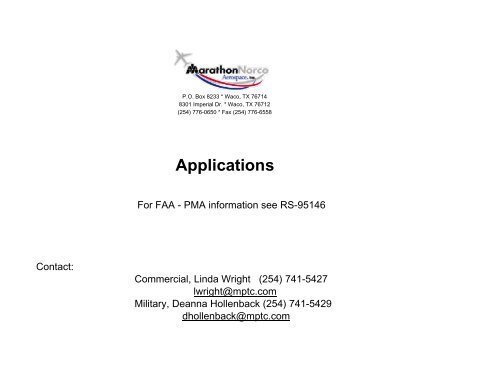Applications Marathon