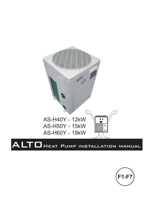 ALTO Heat Pump Installation Manual - Paramount Pools