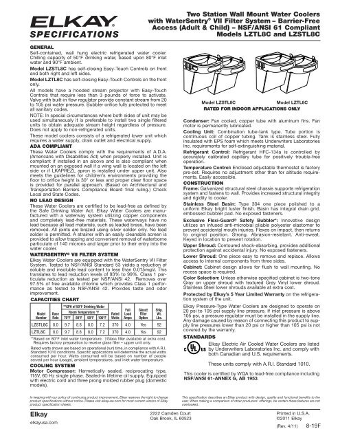 specifications - Dunn County