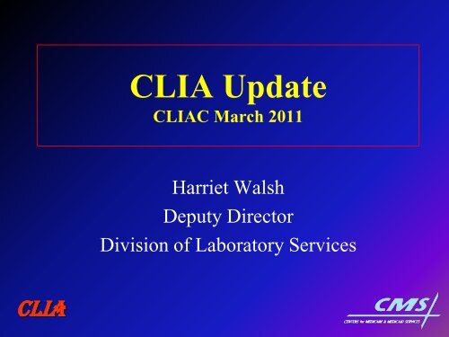 CLIA Update