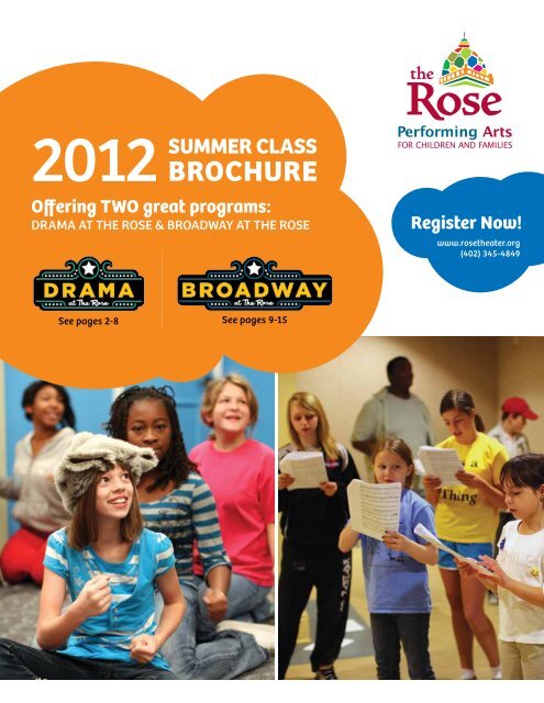 SUMMER CLASS BROCHURE - The Rose
