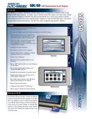 SBC-VAV - American Auto-Matrix