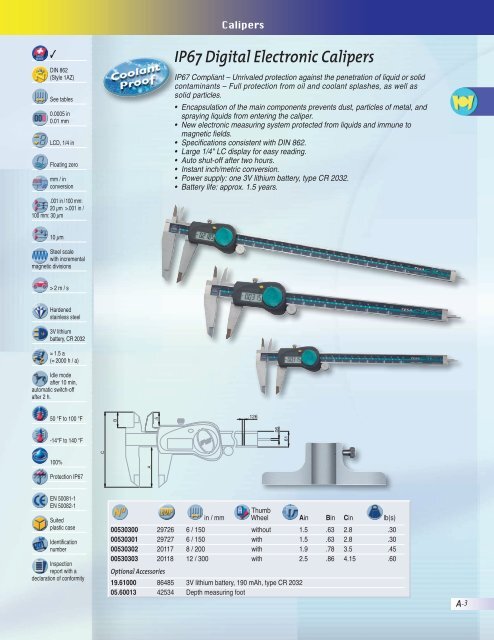 Swiss Instruments Precision Digital Calipers - Swiss Instruments Ltd
