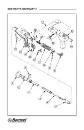 R25 PARTS SCHEMATIC - Ramset Fastening Systems