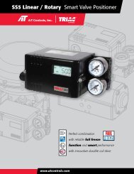 Tyco AVID SmartCal valve positioner - Valves and Controls