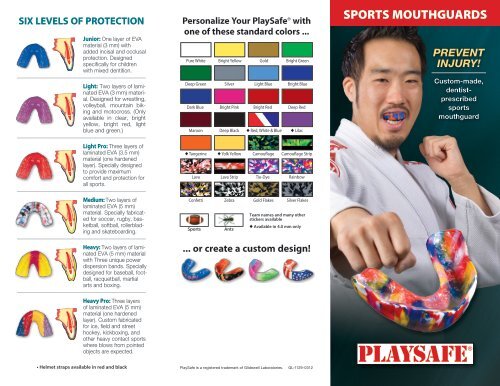 Playsafe Patient Brochure Glidewell Dental Labs