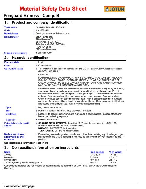 Penguard Express - Comp. B - Marine_Protective - English - Jotun