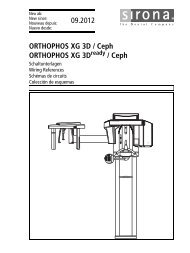 ORTHOPHOS XG 5 / Ceph - Sirona