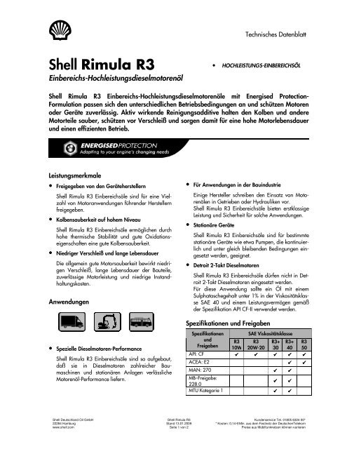 Shell Rimula R3