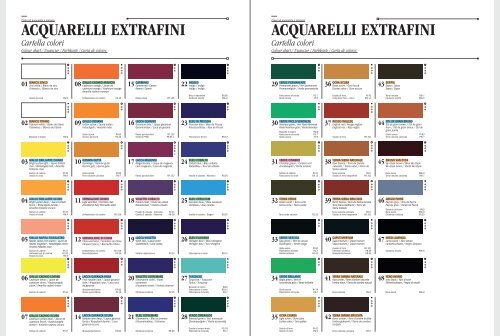 Cartella colori - Ferrario