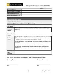 ICT Change Request Form