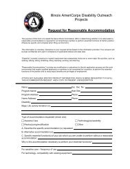 VA Form 0857c, Reasonable Accommodation Checklist