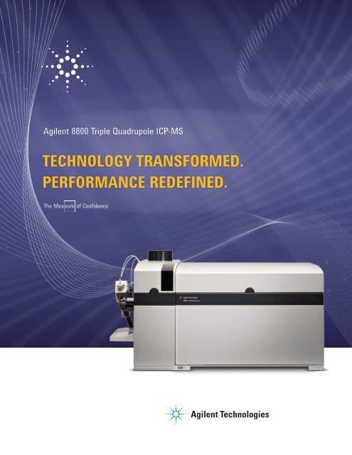 Agilent 8800 Triple Quadrupole ICP-MS - Agilent Technologies