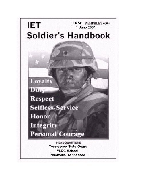 The tennessee guard creed - 3rd Regiment, TNSG