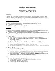 PHONE BOMB-THREAT CHECKLIST - Safety