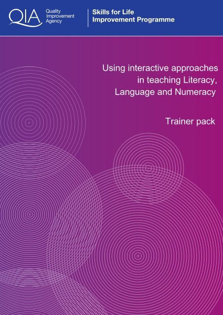 Using interactive approaches in teaching Literacy, Language and ...