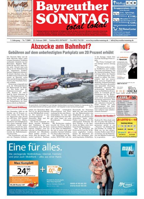 Total Lokal Bayreuther Sonntag