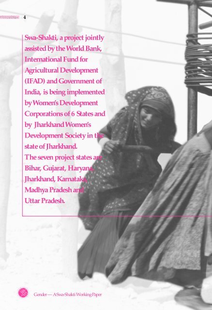 A Swa-Shakti Working Paper - Vanbandhu Kalyan Yojana