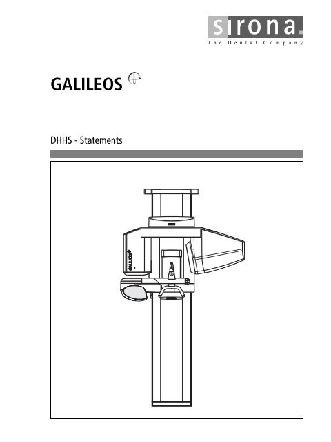 GALILEOS - Sirona Support