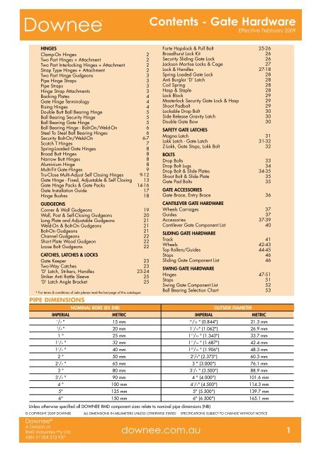downee gate catalogue.pdf - BJH