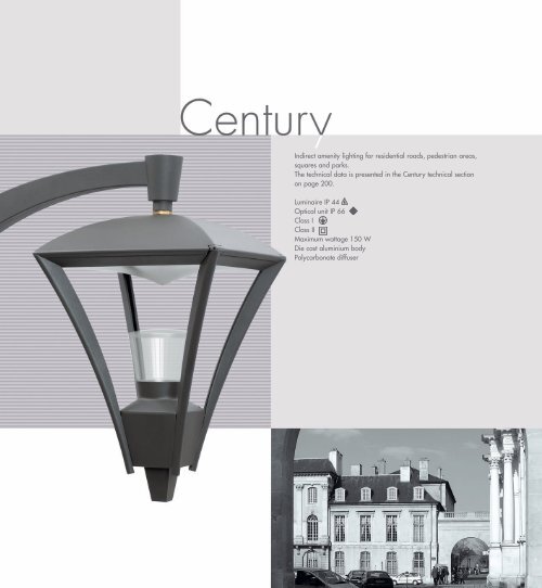 Indirect amenity lighting for residential roads, pedestrian ... - Indal