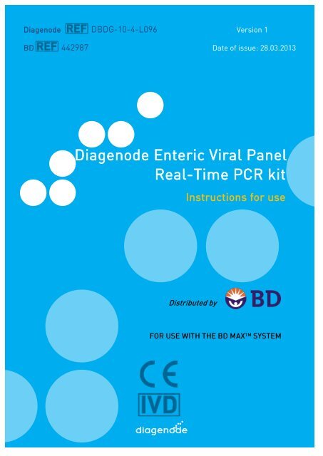 Diagenode Enteric Viral Panel Real-Time PCR kit