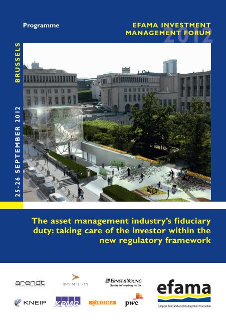 EFAMA Conference Programme