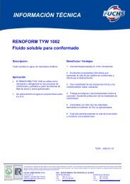 renoform ubo 377/9 - fuchs lubricantes