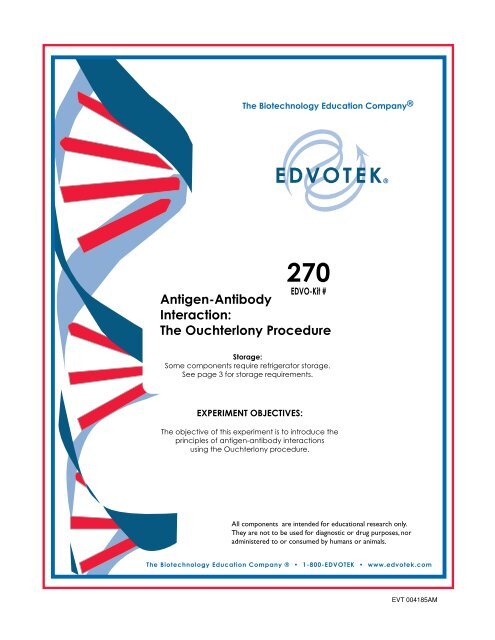 Antigen-Antibody Interaction: The Ouchterlony ... - Frederiksen