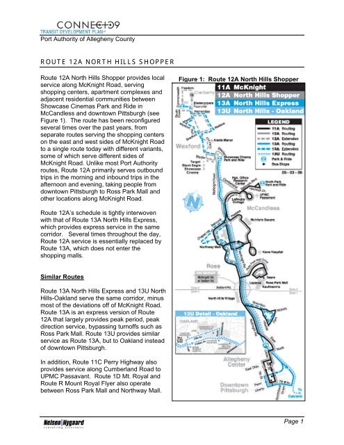Route 12A North Hills Shopper - Port Authority of Allegheny County