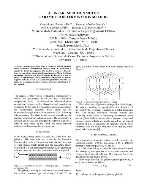 A Linear Induction Motor Parameter Determination Method
