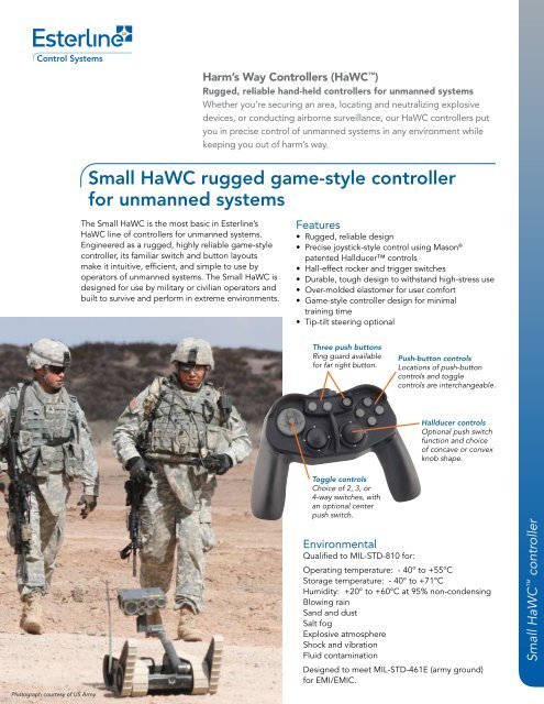 Small HaWC controller - Esterline