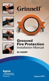 Tyco Fire Protection Products Revit Families - Tyco Fire Products