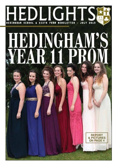 Hedlights - July 2013 - Hedingham School