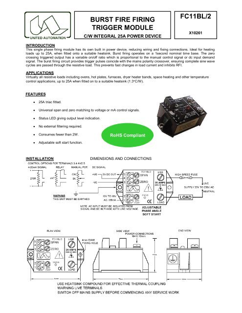 BURST FIRE FIRING TRIGGER MODULE FC11BL/2 - Elfa