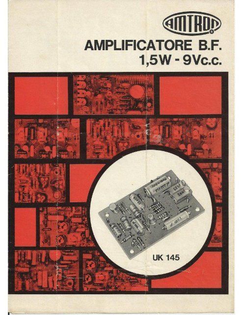 Amtron UK145 - Amplificatore B.F. 1,5 W - 9 Vcc.pdf - Italy