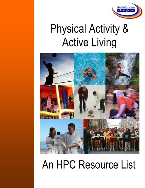 Physical Activity & Active Living - Health Promotion Clearinghouse