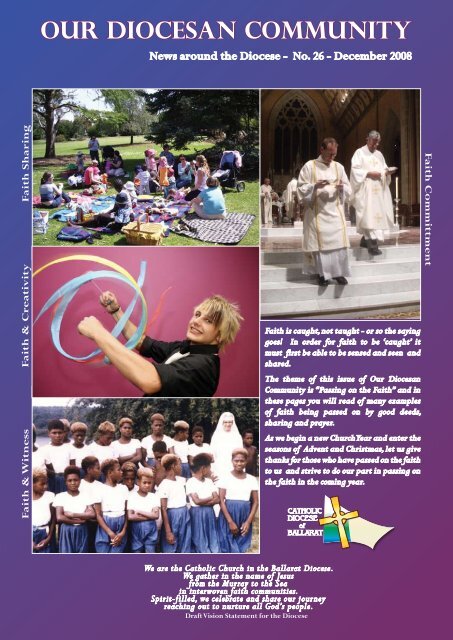 our diocesan community - Catholic Diocese of Ballarat - Australian ...
