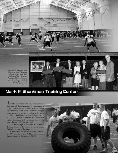 The Mark R. Shenkman Training Center - UConn Huskies