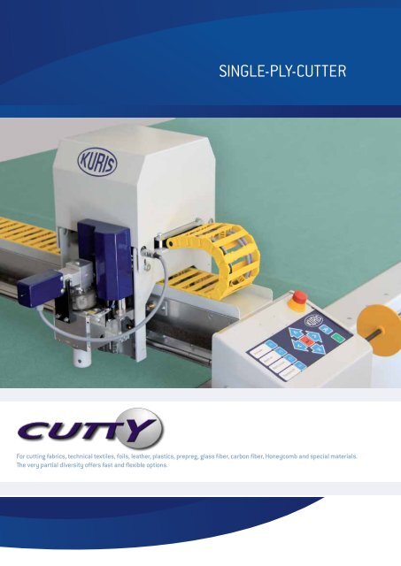 SINGLE-PLY-cuttEr - Kuris Spezialmaschinen GmbH