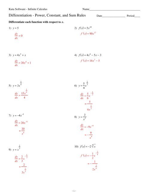 13) y = −3r 5 − 5r 2