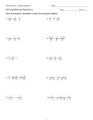 Kuta software solving quadratic equations by factoring - neuisse