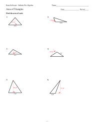 7-Similar Right Triangles - Kuta Software