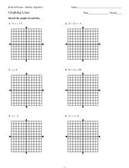 3-Parallel Lines and Transversals - Kuta Software