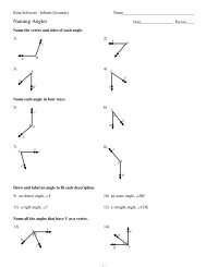 Rotations - Kuta Software