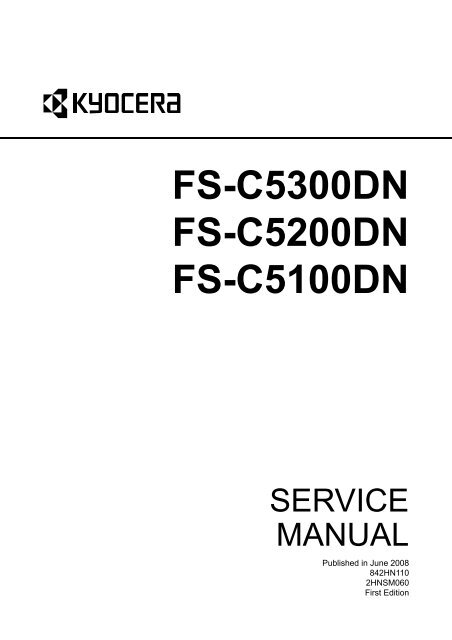 FS-C5300DN FS-C5200DN FS-C5100DN - kyocera